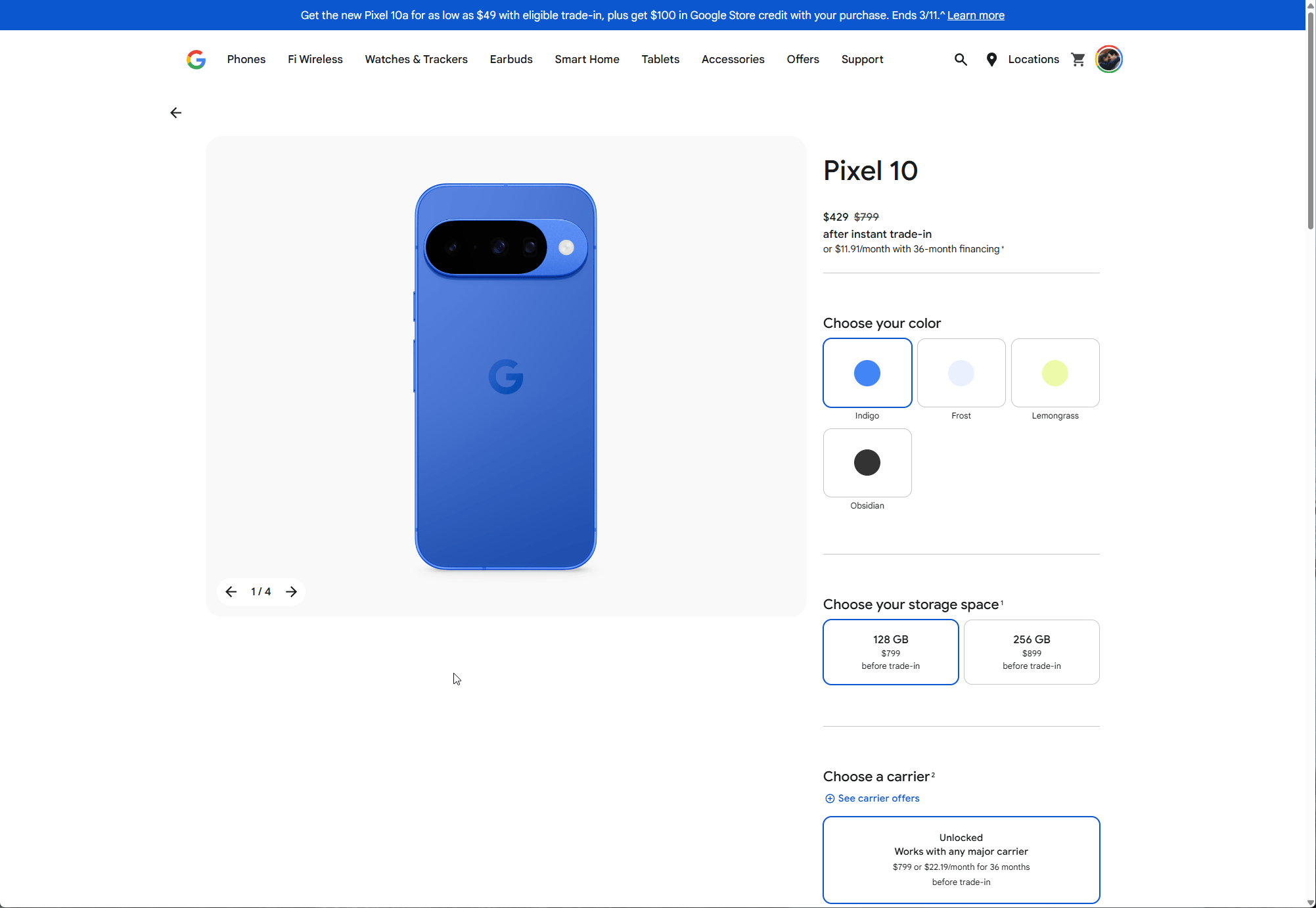 Google Store trade-ins towards Pixel are now instant