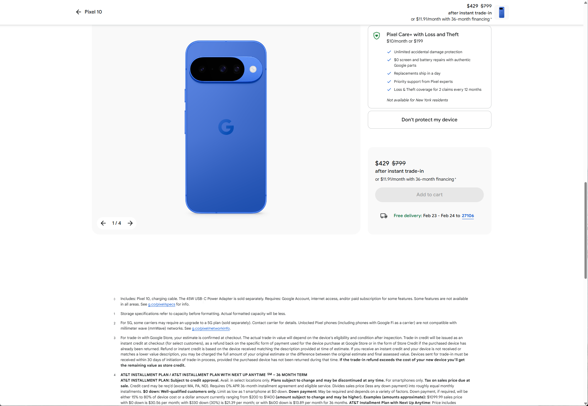 Google Store trade-ins towards Pixel are now instant