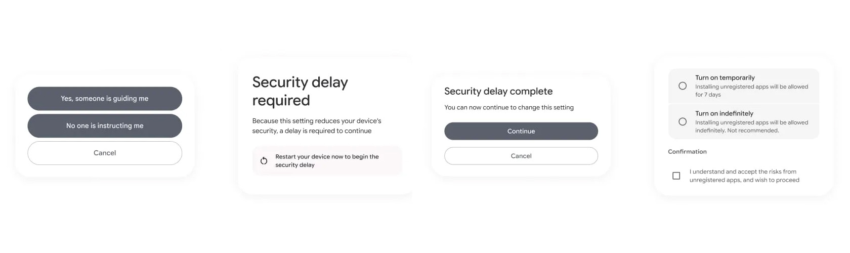 Android isn't killing sideloading, but the compromise is perfect
