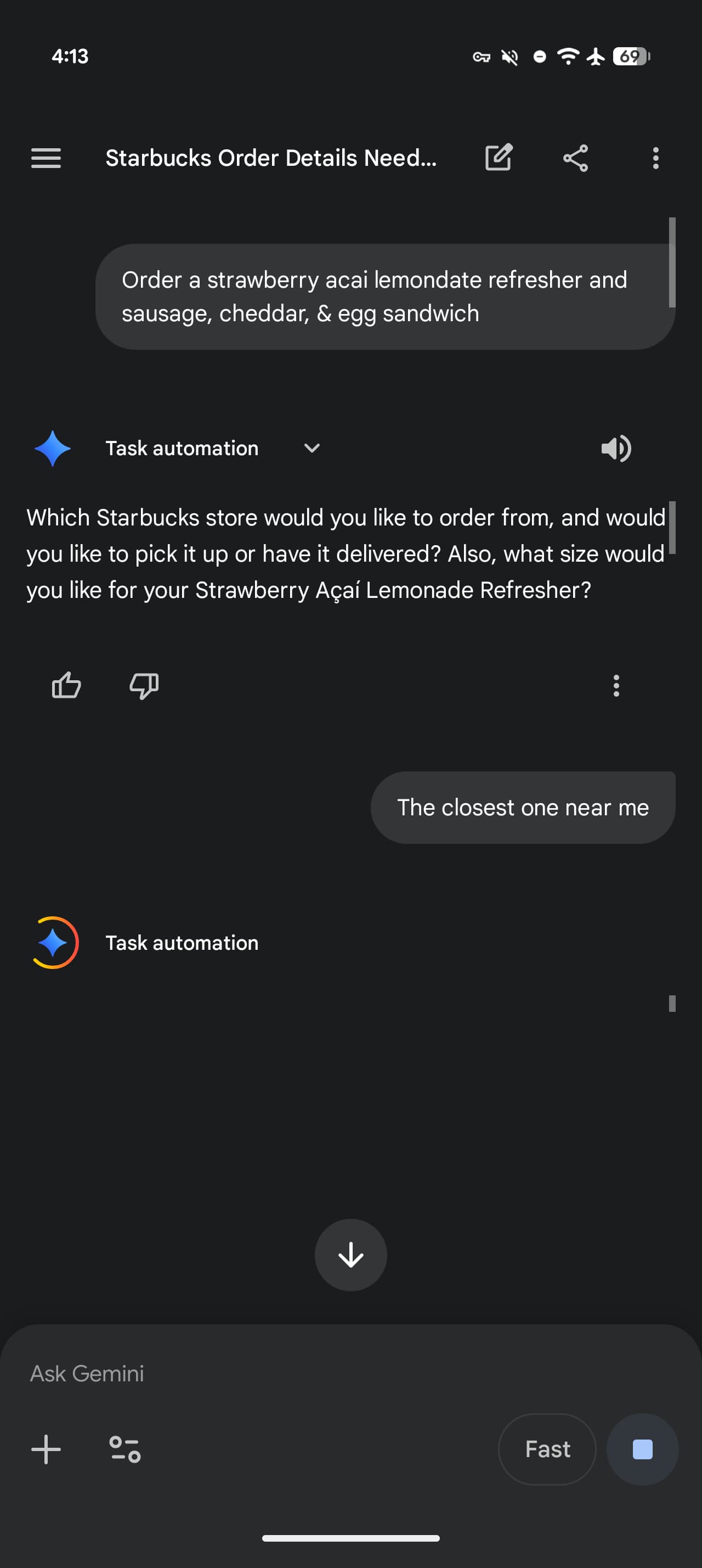 Gemini screen automation rolling out to Pixel 10 series