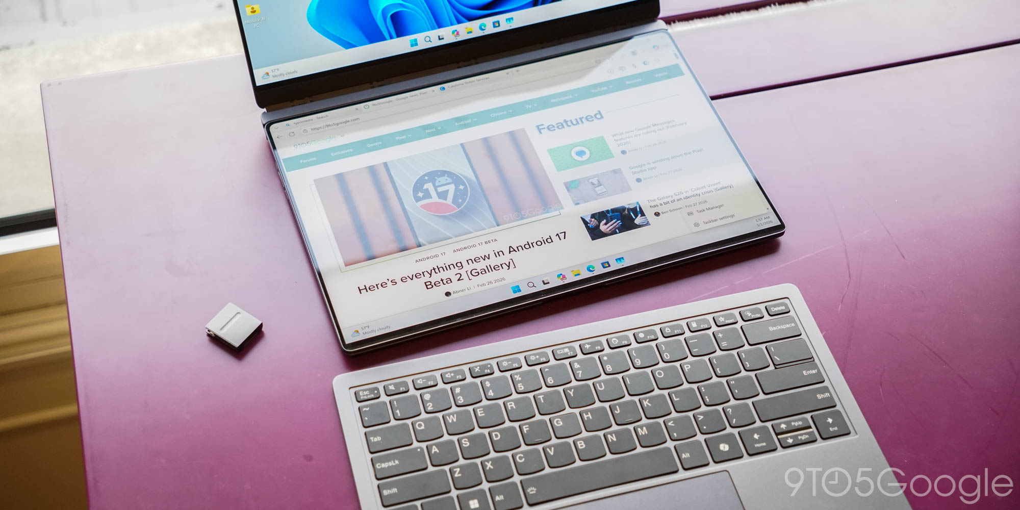 Hands-on: Lenovo's modular laptop is whatever you want