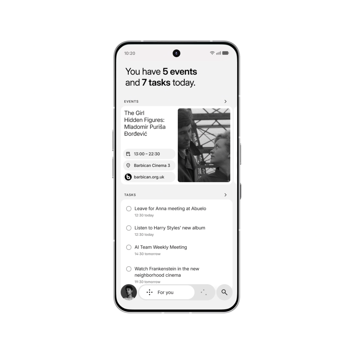 Nothing Essential Space update adds event detection, search