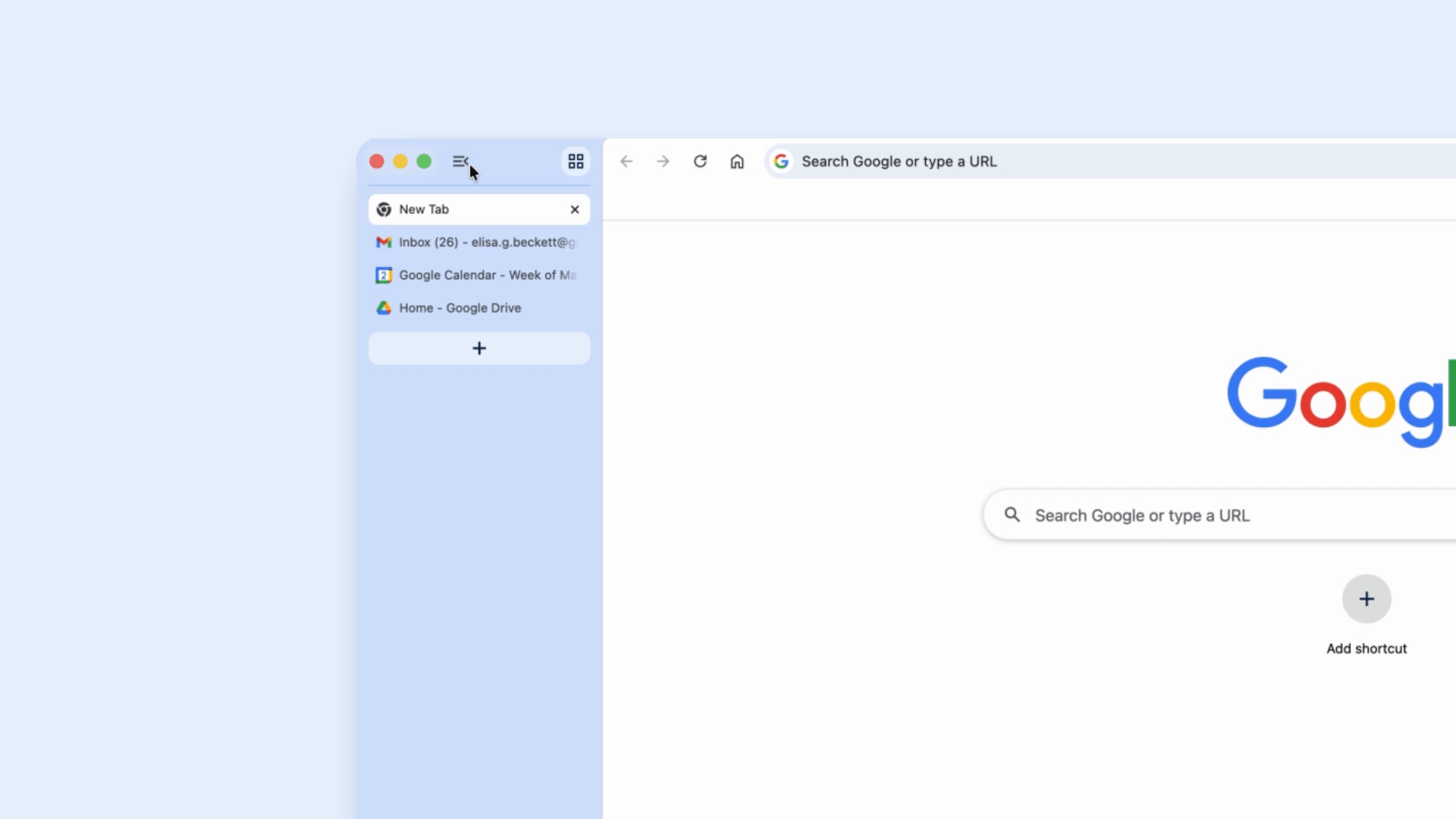 Google Chrome rolling out vertical tabs, fullscreen reading mode