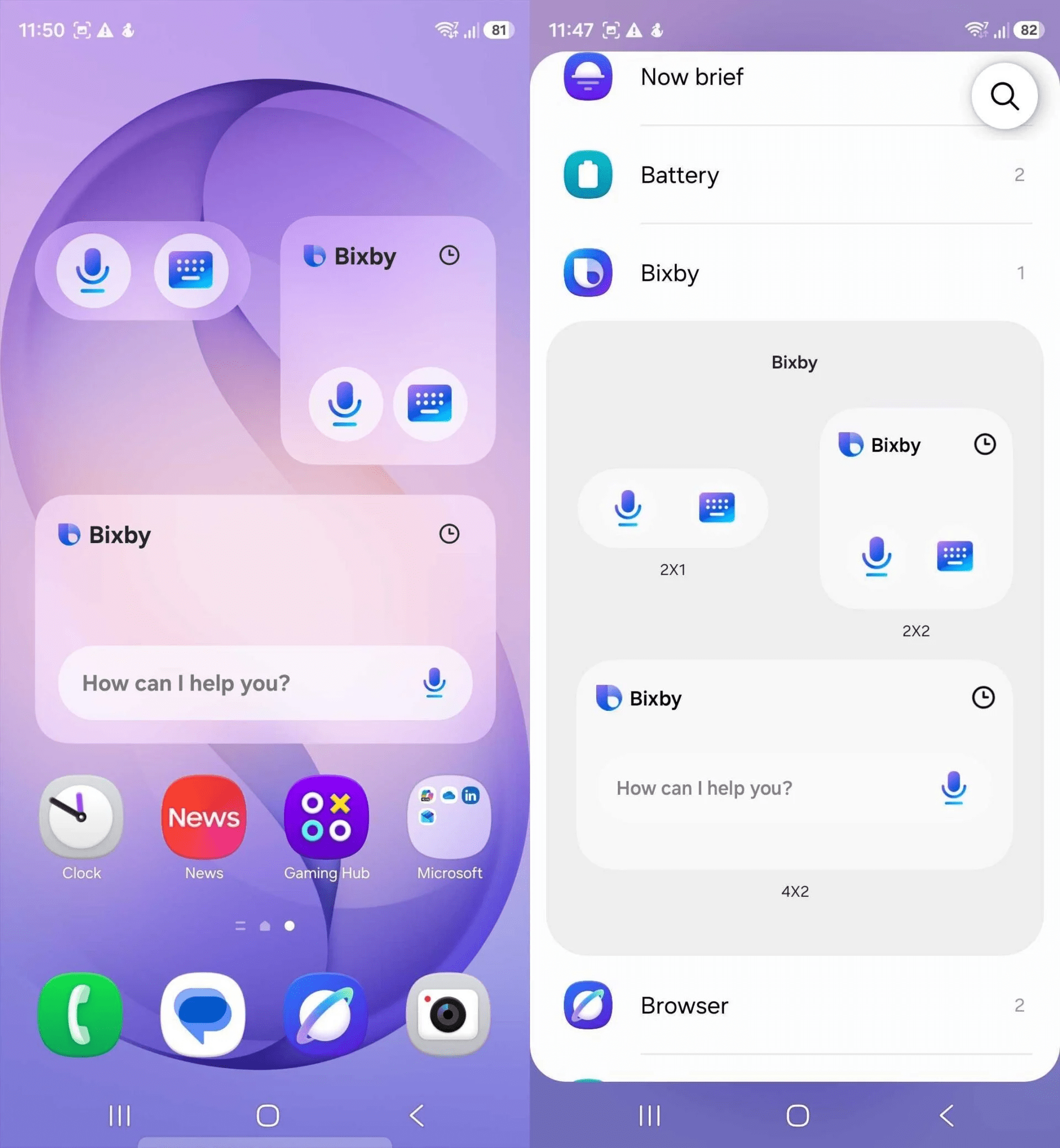 Latest Samsung One UI 9 leak adds 'Tap to Share,' Bixby widgets