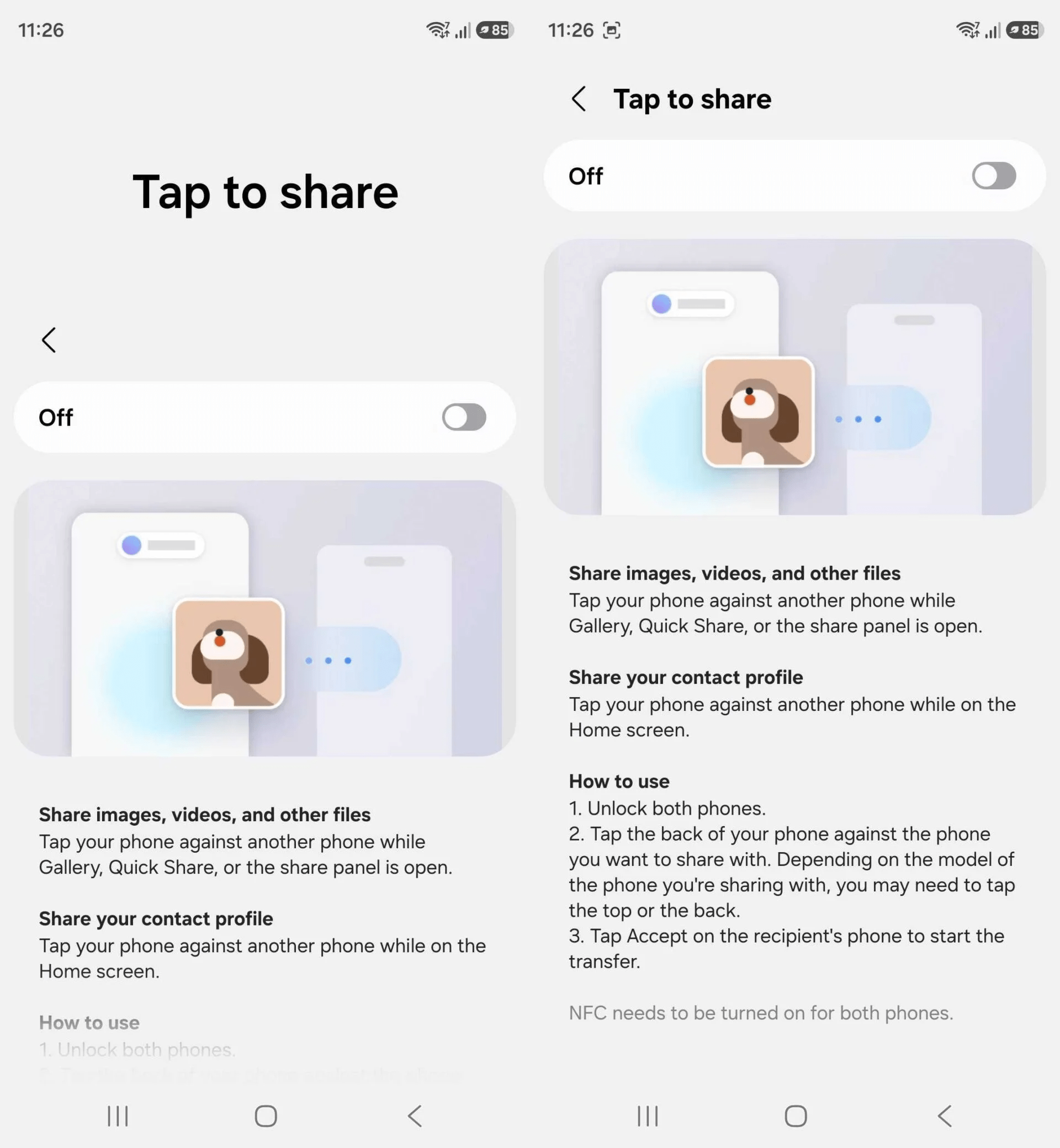 Latest Samsung One UI 9 leak adds 'Tap to Share,' Bixby widgets