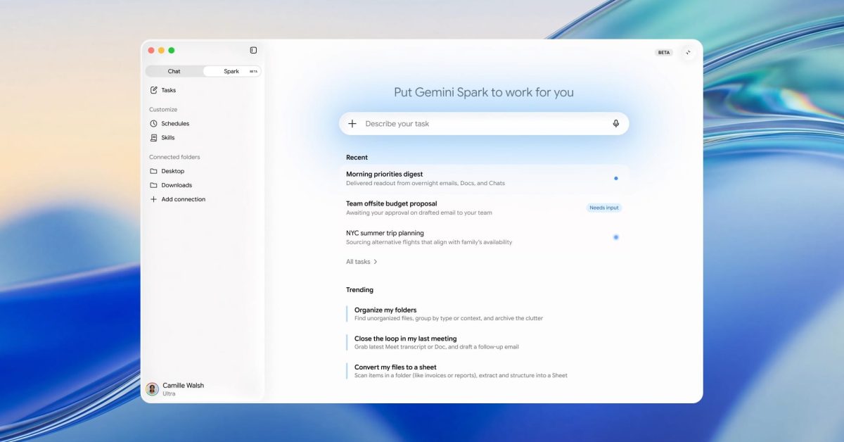 Gemini Spark gets Workspace upgrades, teases AI Pro access