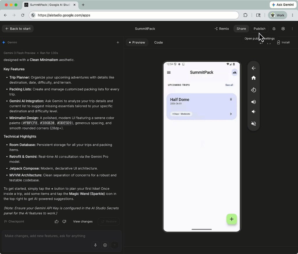 Google AI Studio can now build Android apps