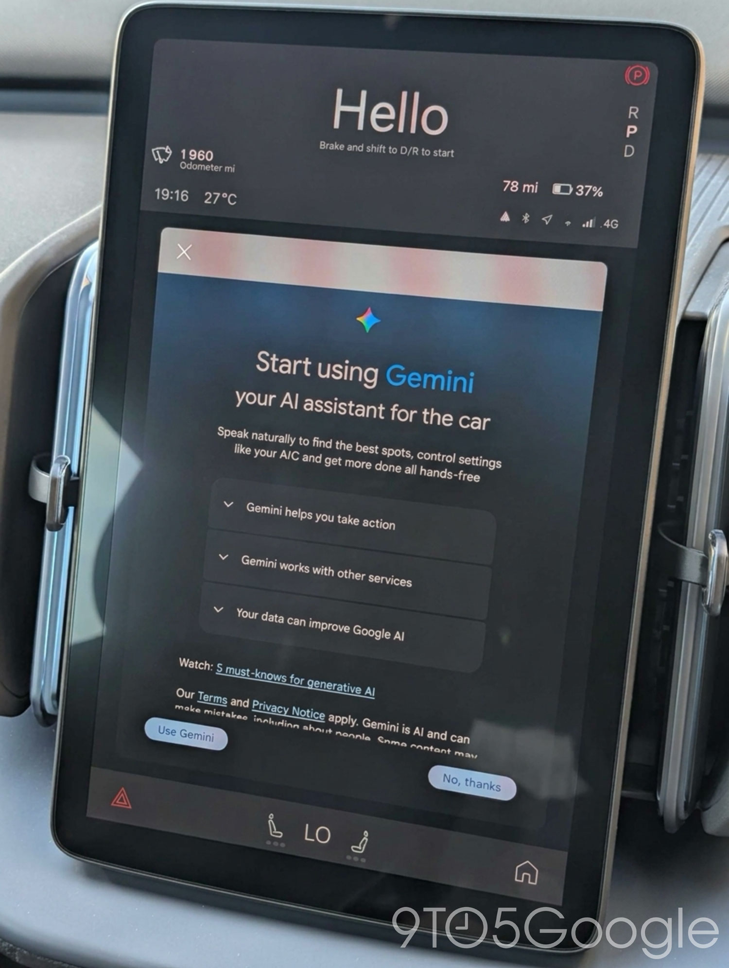 Gemini begins rolling out for existing Android Automotive vehicles