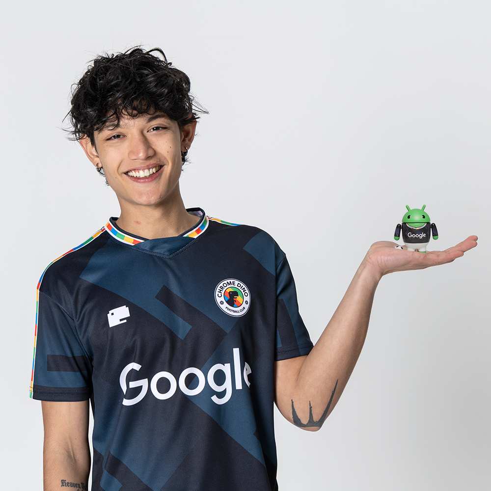 Google kicks off World Cup with new 'Chrome Dino FC' Android fig