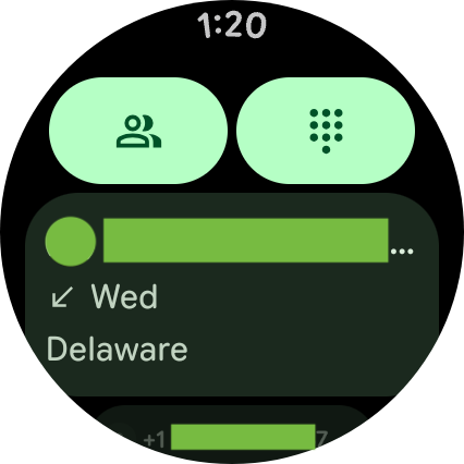 Google Phone app on Wear OS gets M3 Expressive redesign