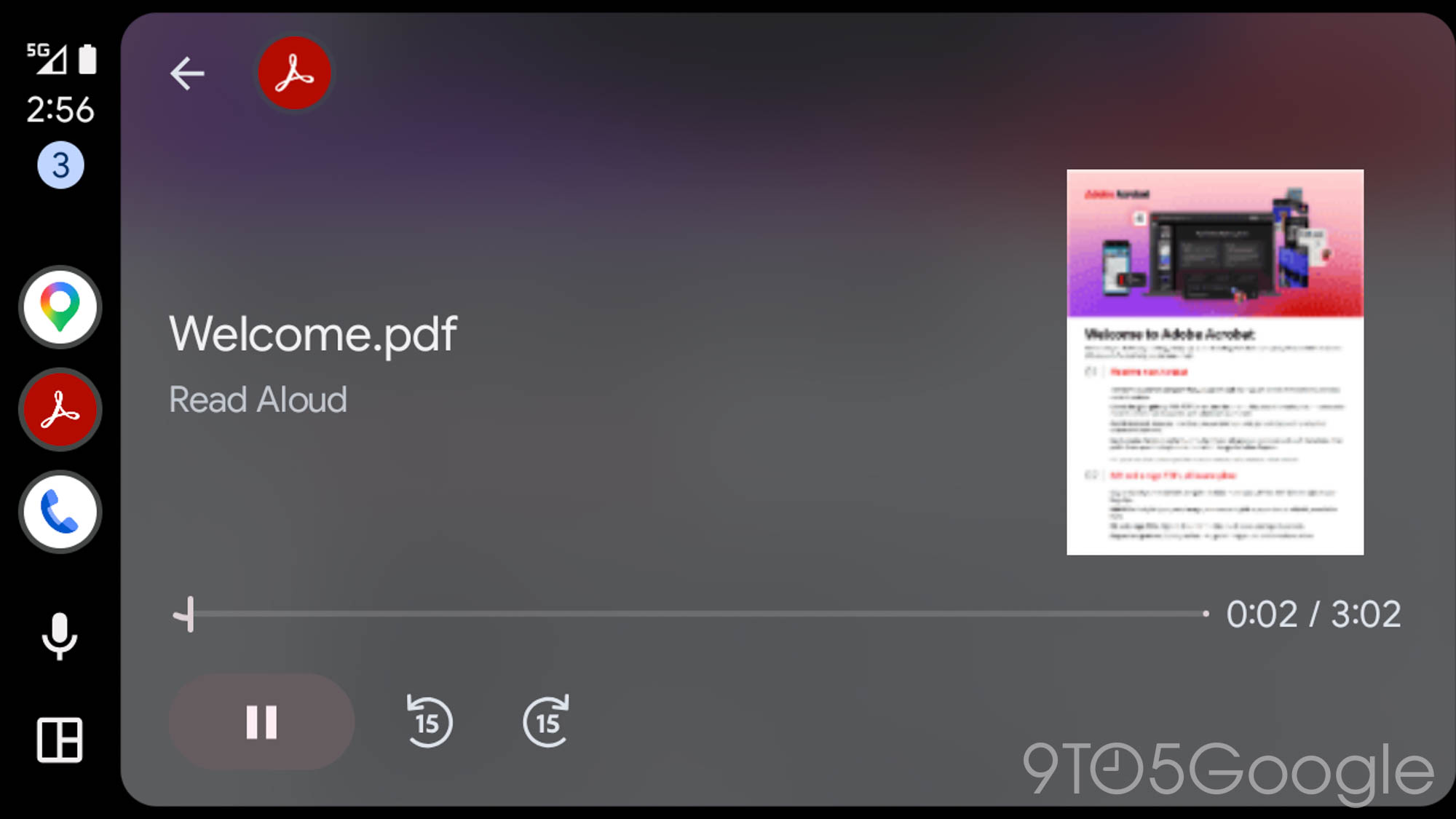 Android Auto has a PDF app now – no seriously