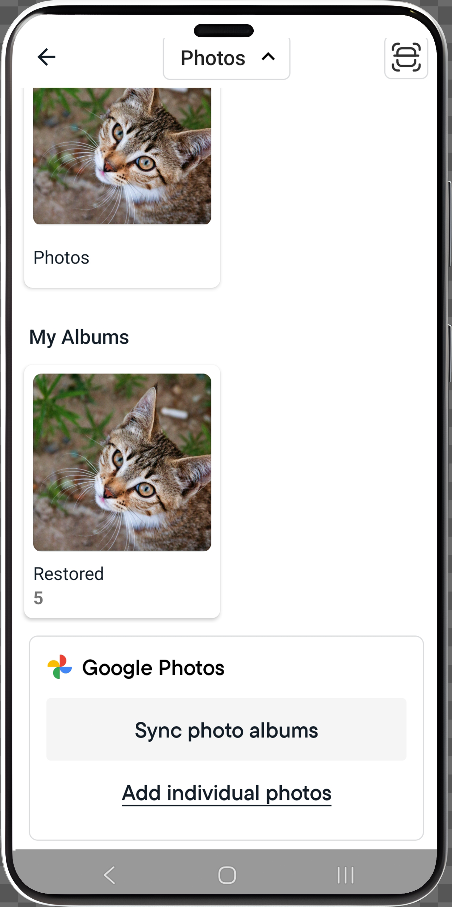 Google Photos support has returned for Aura's digital photo frames