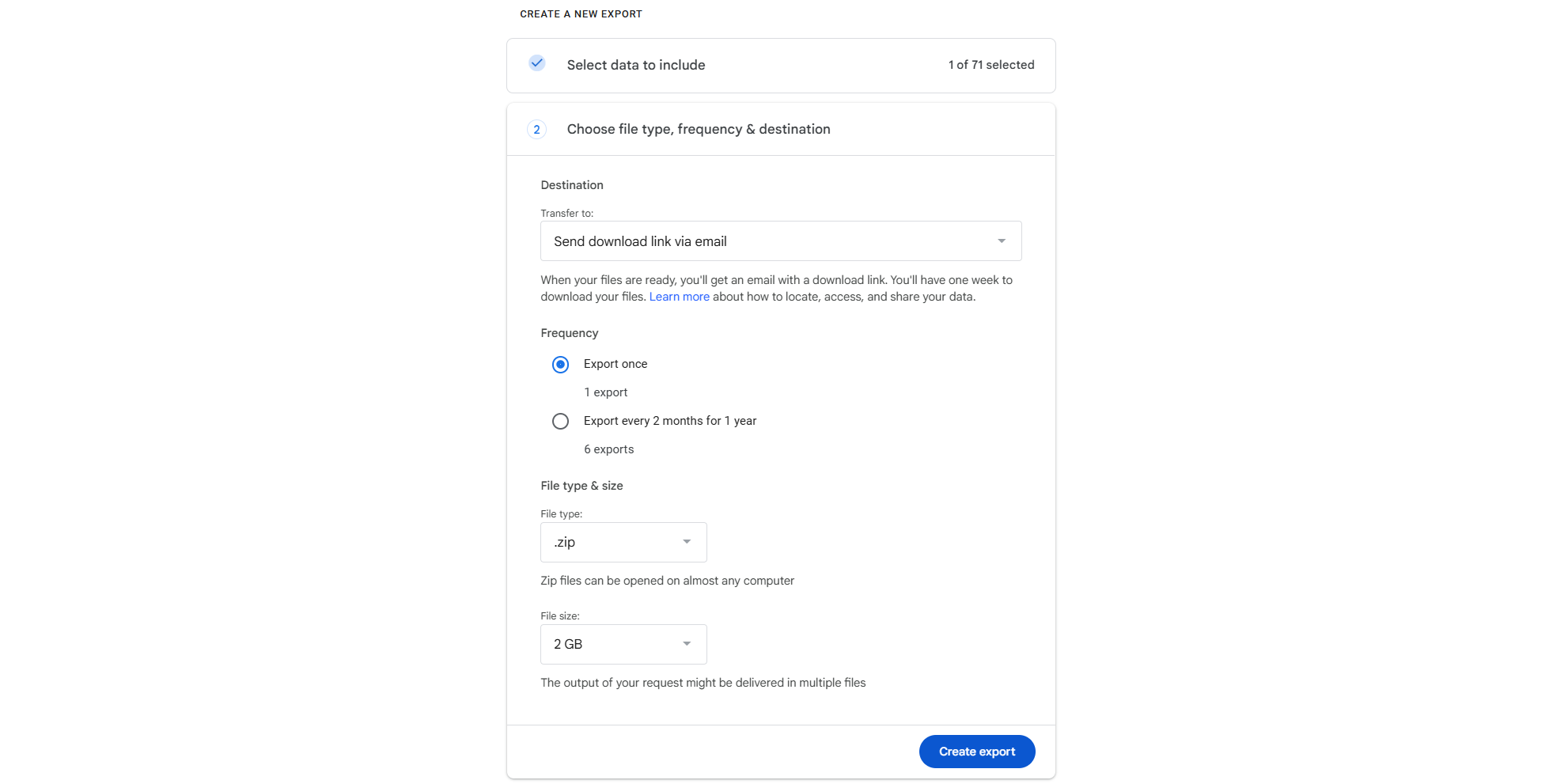 Google Photos now lets you schedule exports
